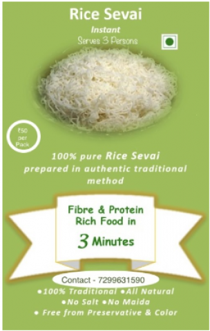 HEALTHY RICE SEVAI - COOKS IN 3 MINUTES