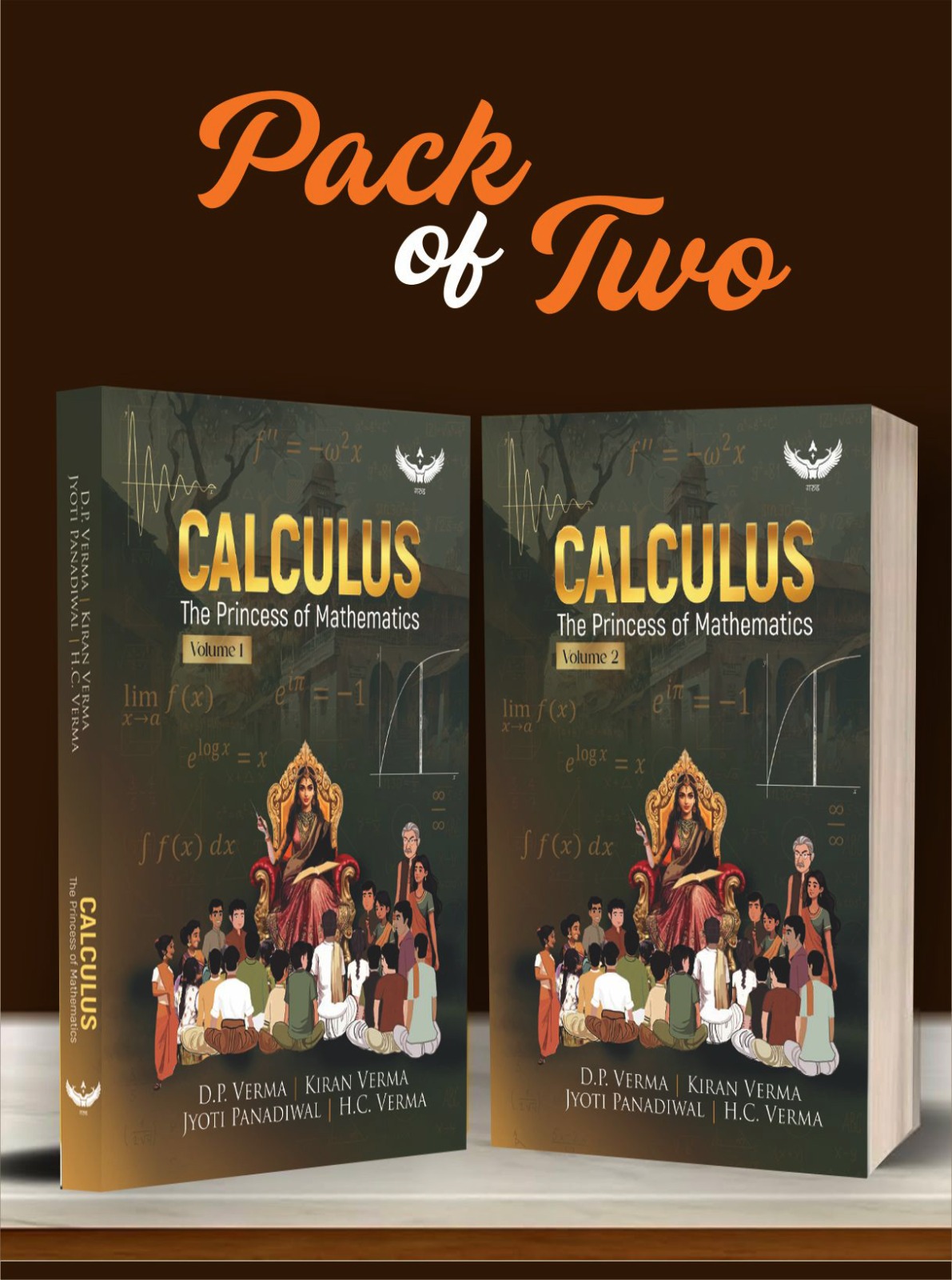 Calculus: The Princess of Mathematics Volume- 1, 2 | Pack of Two ...